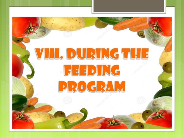 School based feeding program - best practices