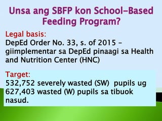 School based feeding program | PPTX