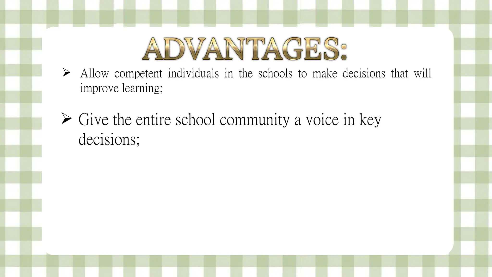 School-Based Management(SBM): Meaning, Advantages and Disadvantages ...