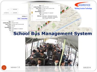 Heuristics School bus-management-0.2 | PDF