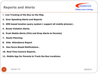 Heuristics School bus-management-0.2 | PDF | Cameras and Camcorders | Consumer Electronics