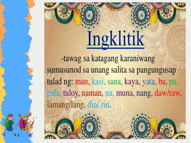 PANG-ABAY AT MGA URI NITO | PPTX