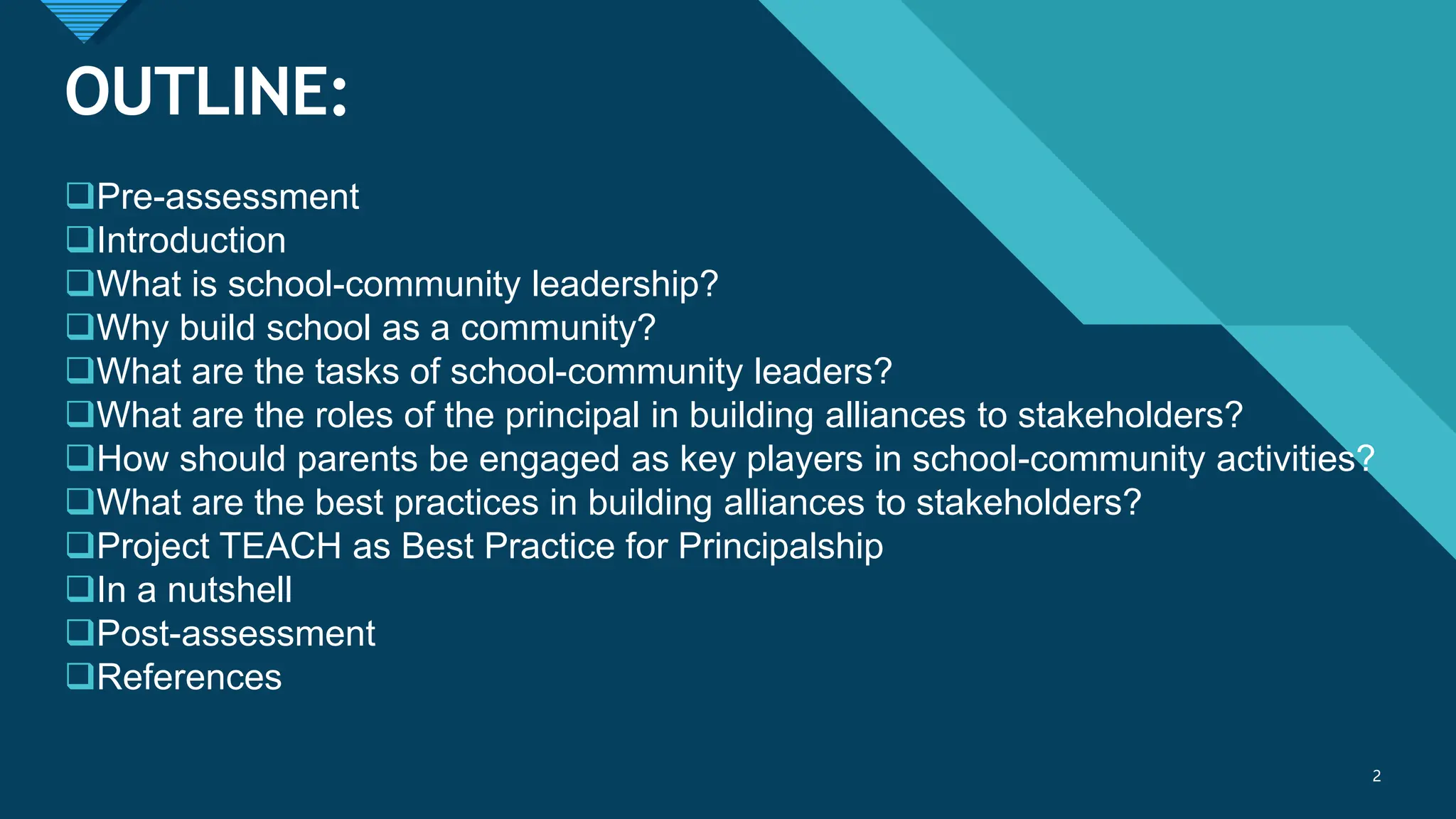 School-Community Leadership Best Practices in Building Alliances to ...