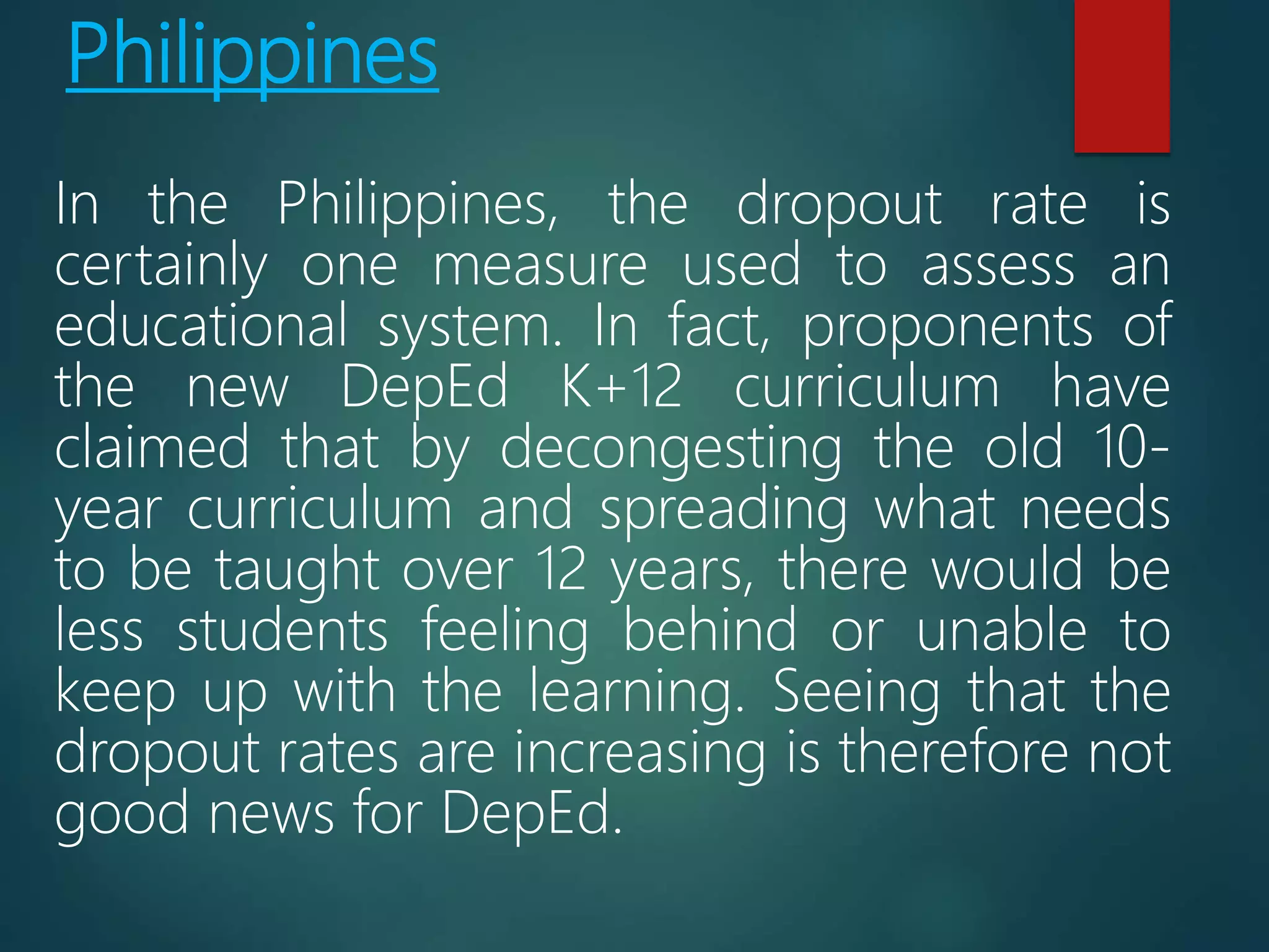 School dropout-study | PPTX