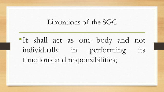 School-Governance-Council.pptx | Professional School | Postgraduate Education