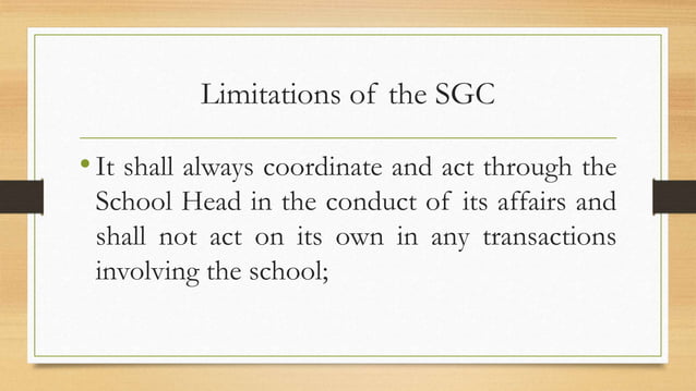 School-Governance-Council.pptx | Professional School | Postgraduate ...