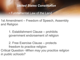 School Law Power Point | PPT
