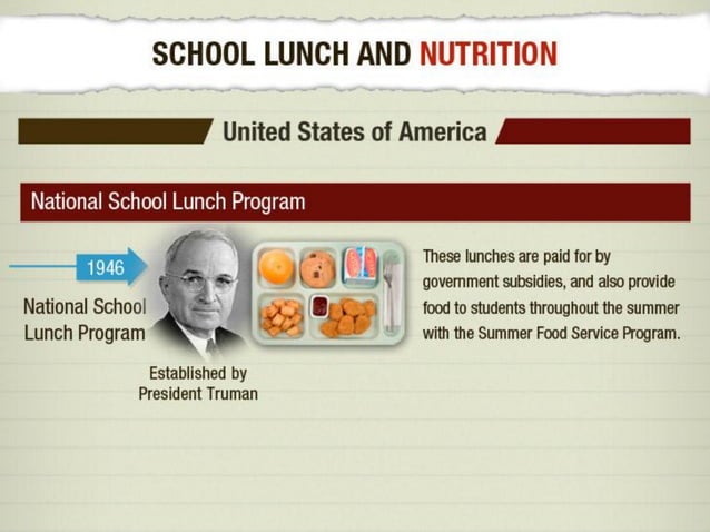 Should School Lunch Be Regulated? Facts & Infographic | PPT