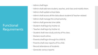 School management system | PPTX