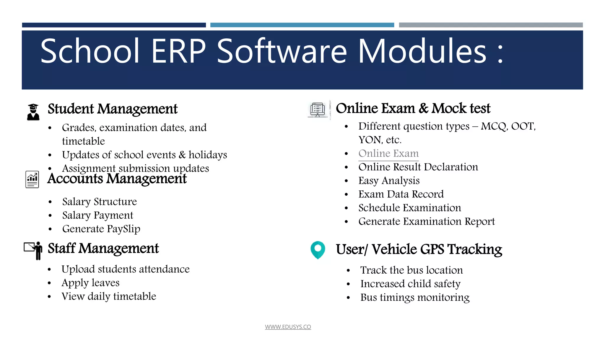 School management-system-software-erp-modules-features | PPT
