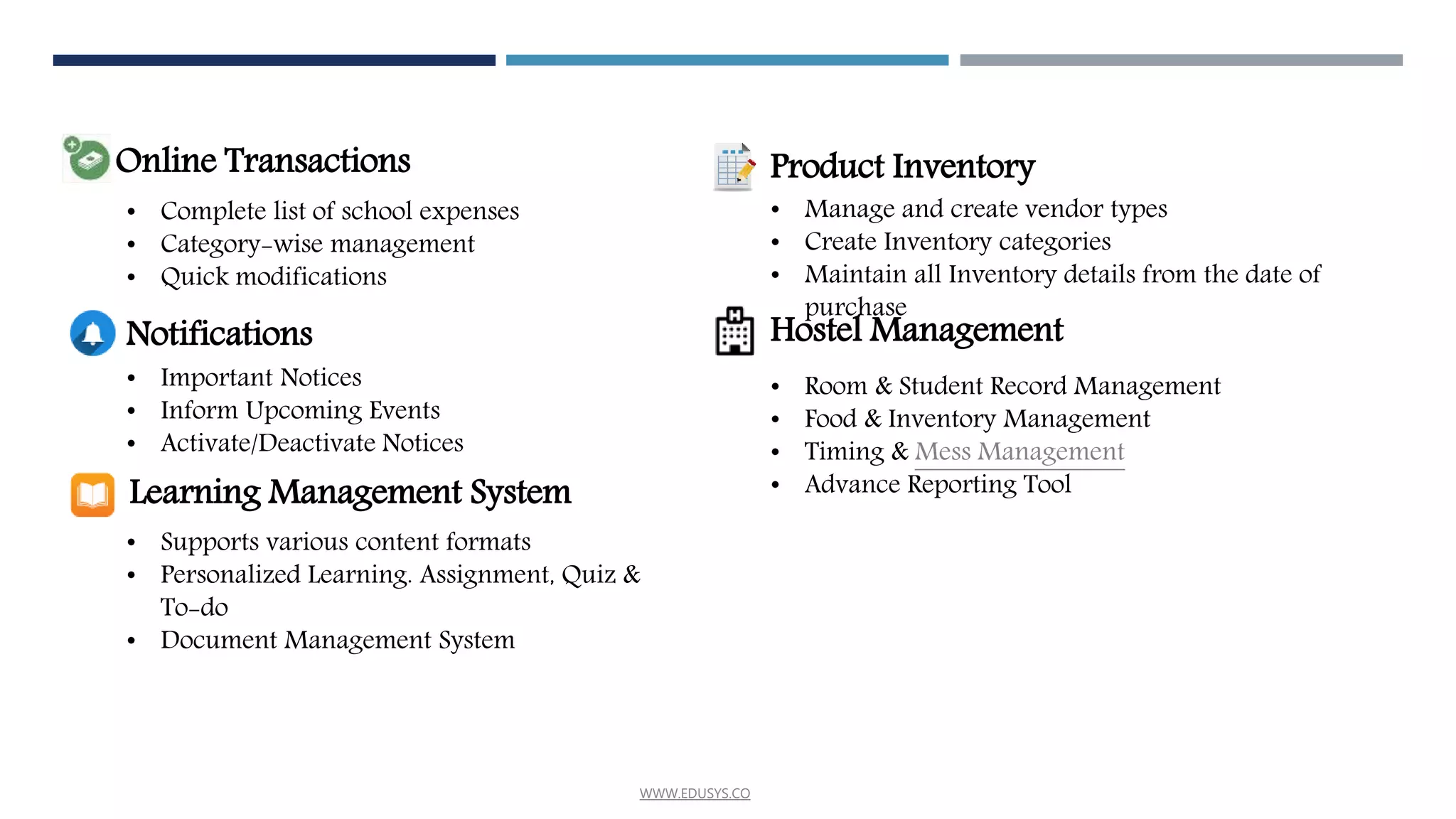 School management-system-software-erp-modules-features | PPT