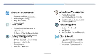 School management-system-software-erp-modules-features | PPT