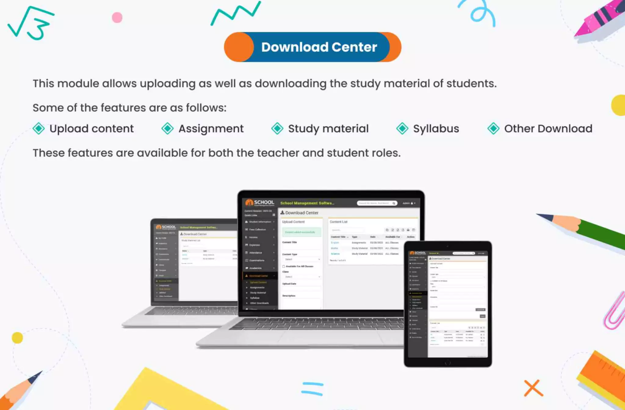 Complete Web-based Solution - School Management System | PPT