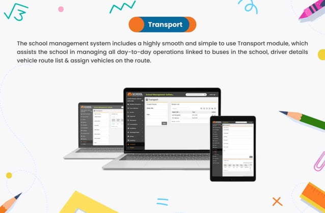 Complete Web-based Solution - School Management System | PPT