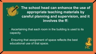 School Plant means all buildings and facilities located in the area of ...
