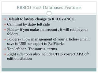 School psych | PPTX | Databases | Computer Software and Applications