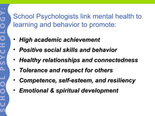 School Psychology | PPT