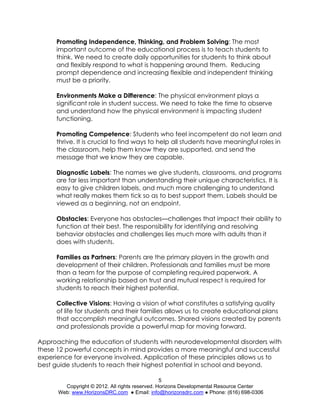 School strategies-handout | PDF