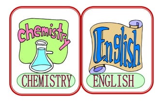 School subjects-1-flashcards 10 | DOC