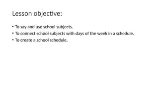 school-subjects for primary school class.pptx