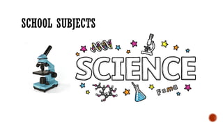 school-subjects for primary school class.pptx