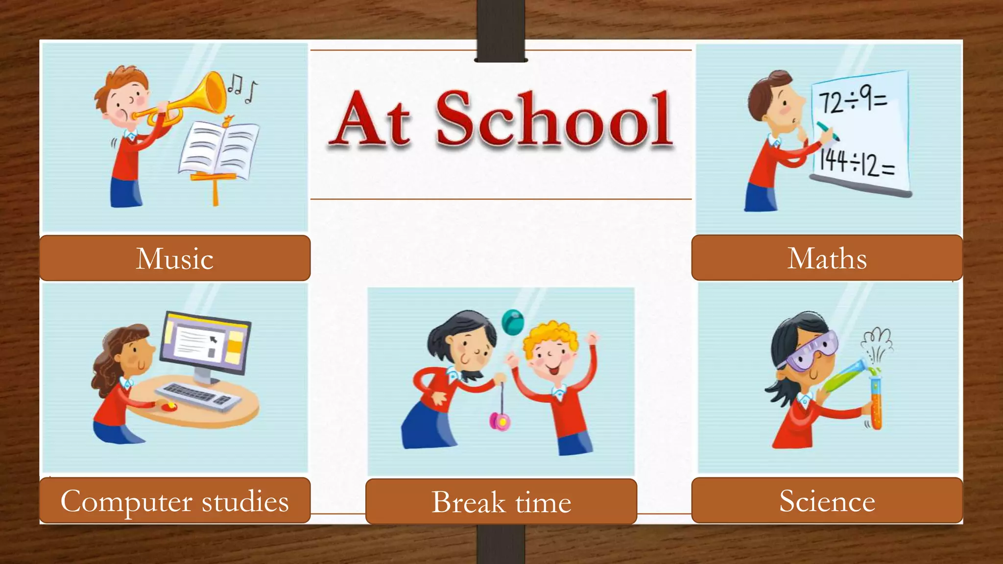 School Subjects-and-Time | PPTX