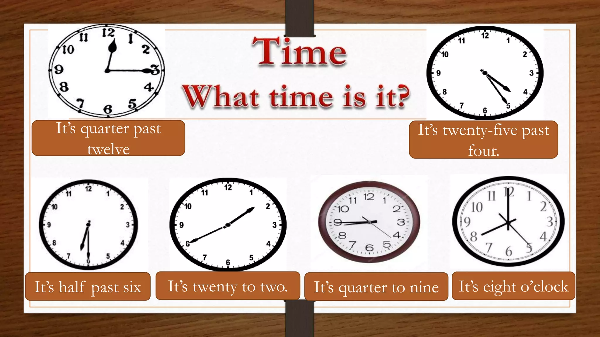 School Subjects-and-Time | PPTX