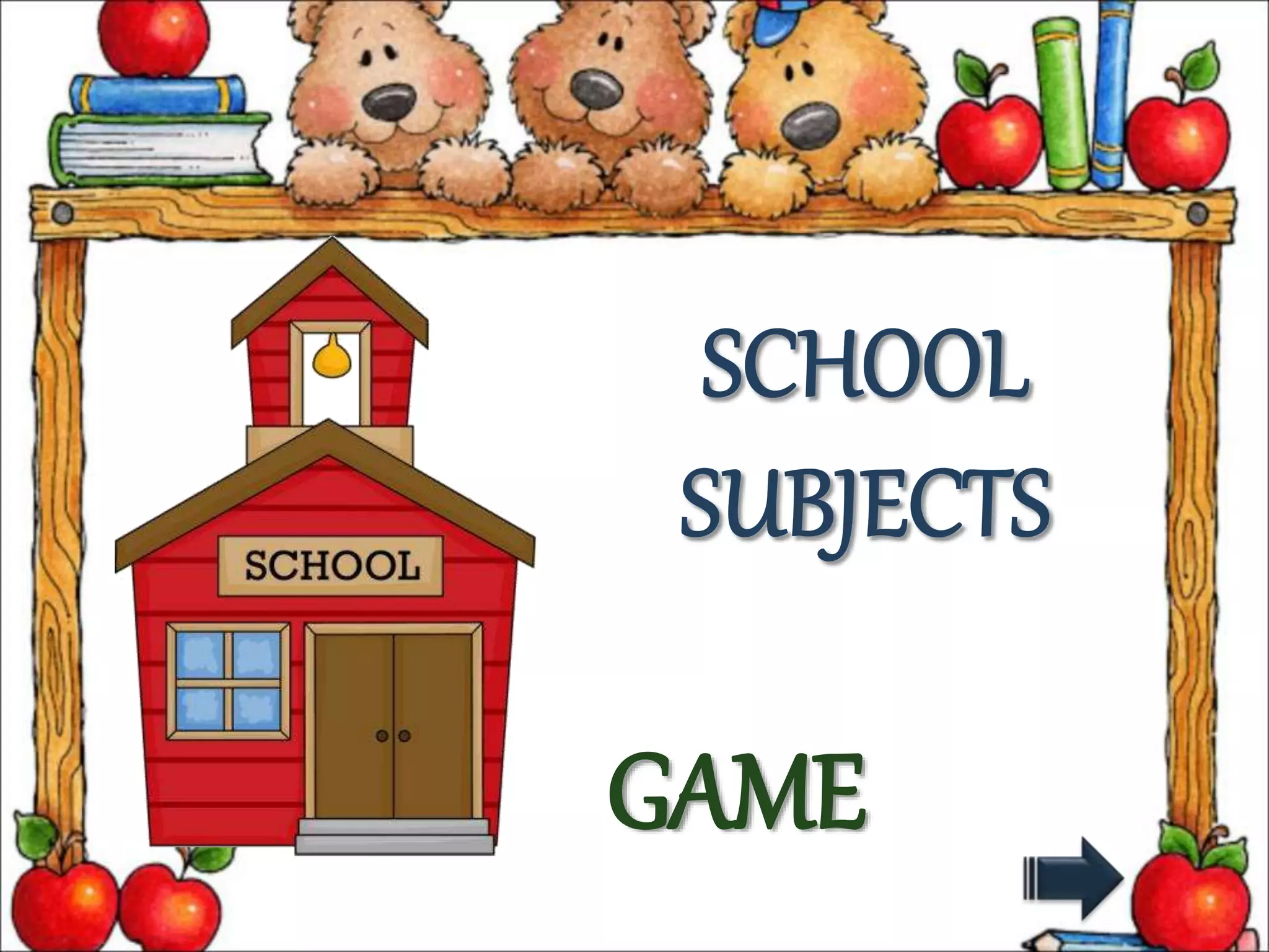 School subjects-games | PPT