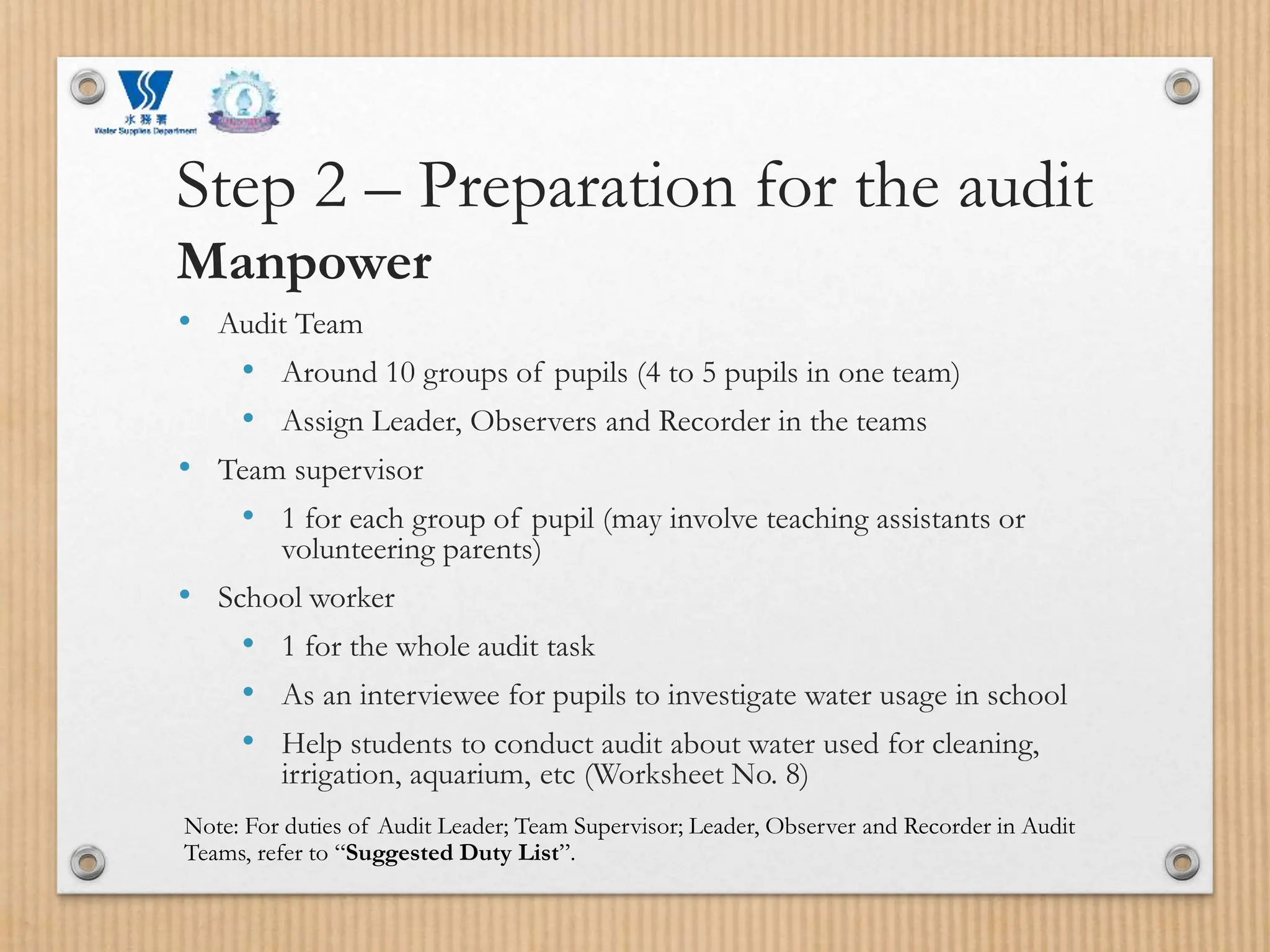 school-water-audit-teachers-guide-e.pptx | Educational Assessment ...