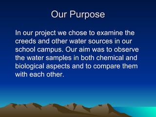 School Water Power Point Presentation | PPT