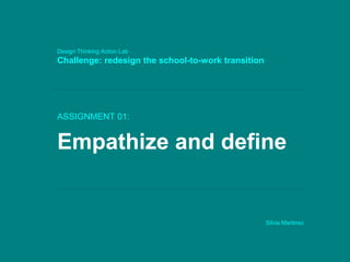 01 Empathize and define | PPT