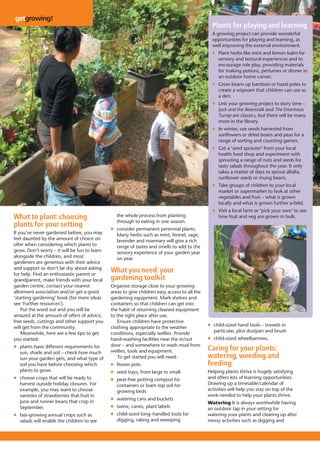 Get Growing - Organic Gardening for Children | PDF