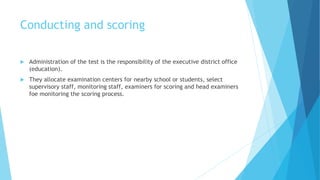 Assessment system at Elementary level in Pakistan. | PPTX
