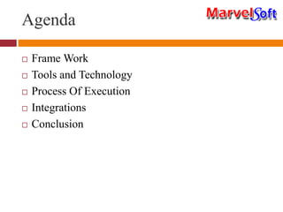 MarvelSoft SchoolAdmin Dev Framework | PPT