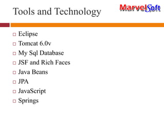 MarvelSoft SchoolAdmin Dev Framework | PPT
