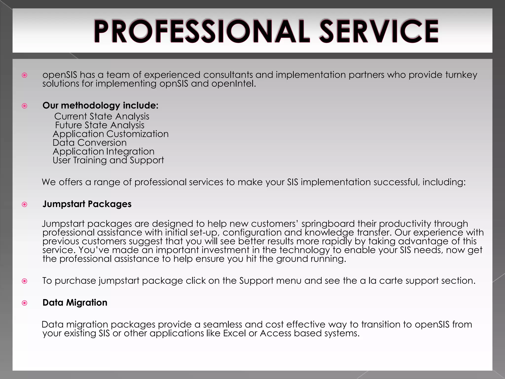 School Administration System - Opensis | PPT