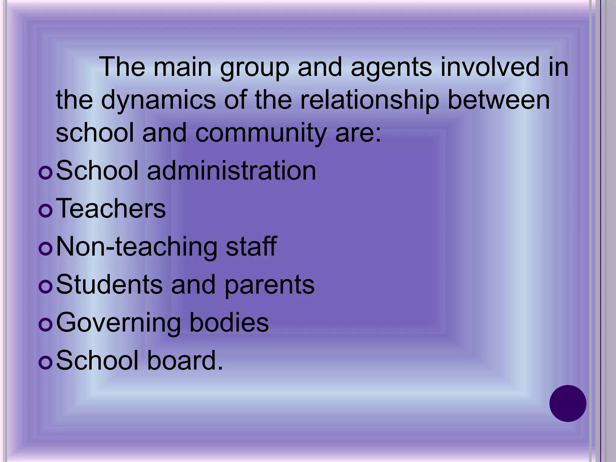 School And Community Pptx