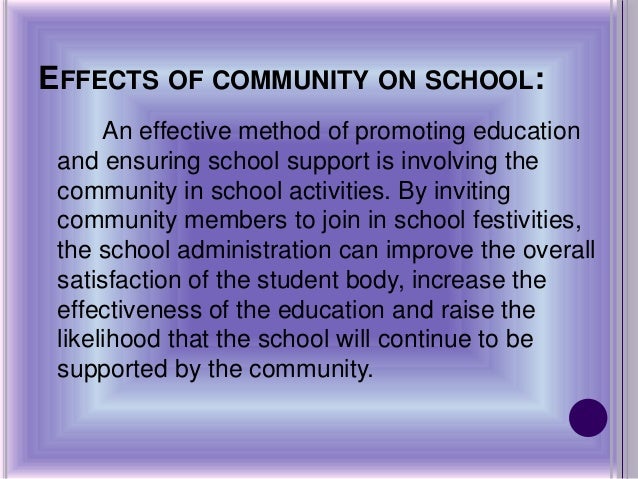 School And Community school-and-community