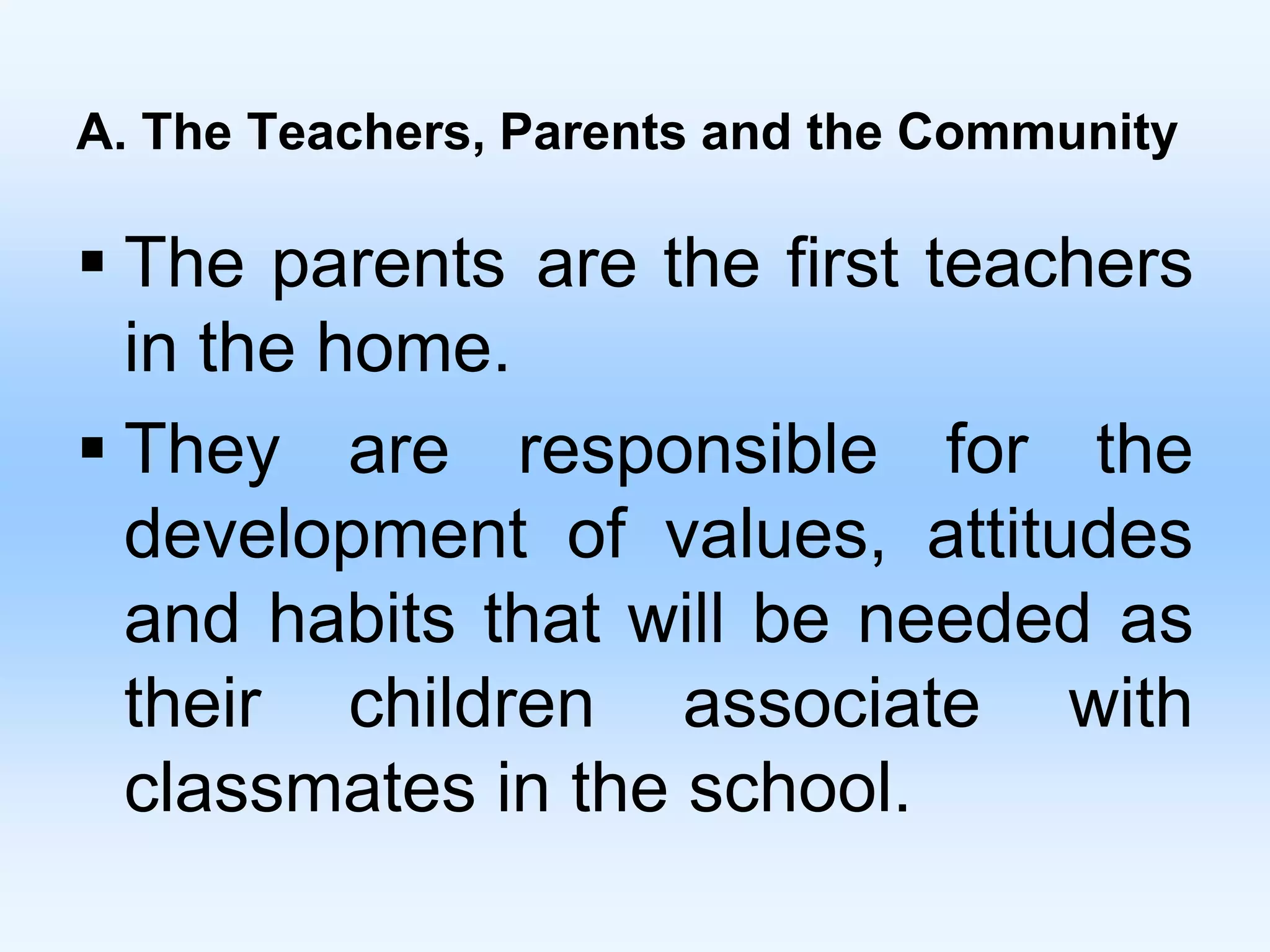 School and Community Relations | PPTX