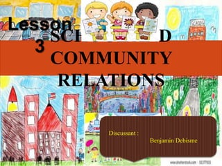 School and Community Relations | PPTX