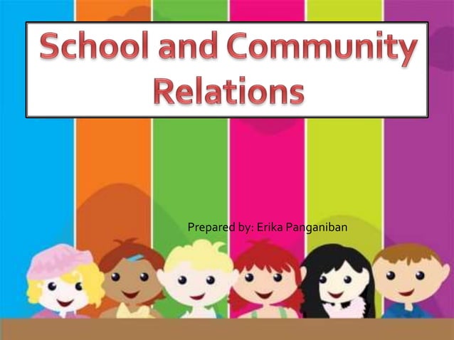 School and Community Relations | PPTX | Education