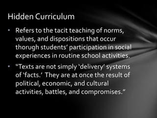 School as a system of socialization | PPT