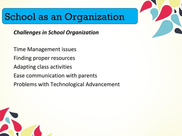 School as organization by Mr. Jefferson Lerona | PPT | Professional ...