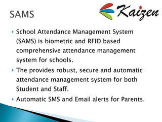 School attendance management system (sams) | PPT