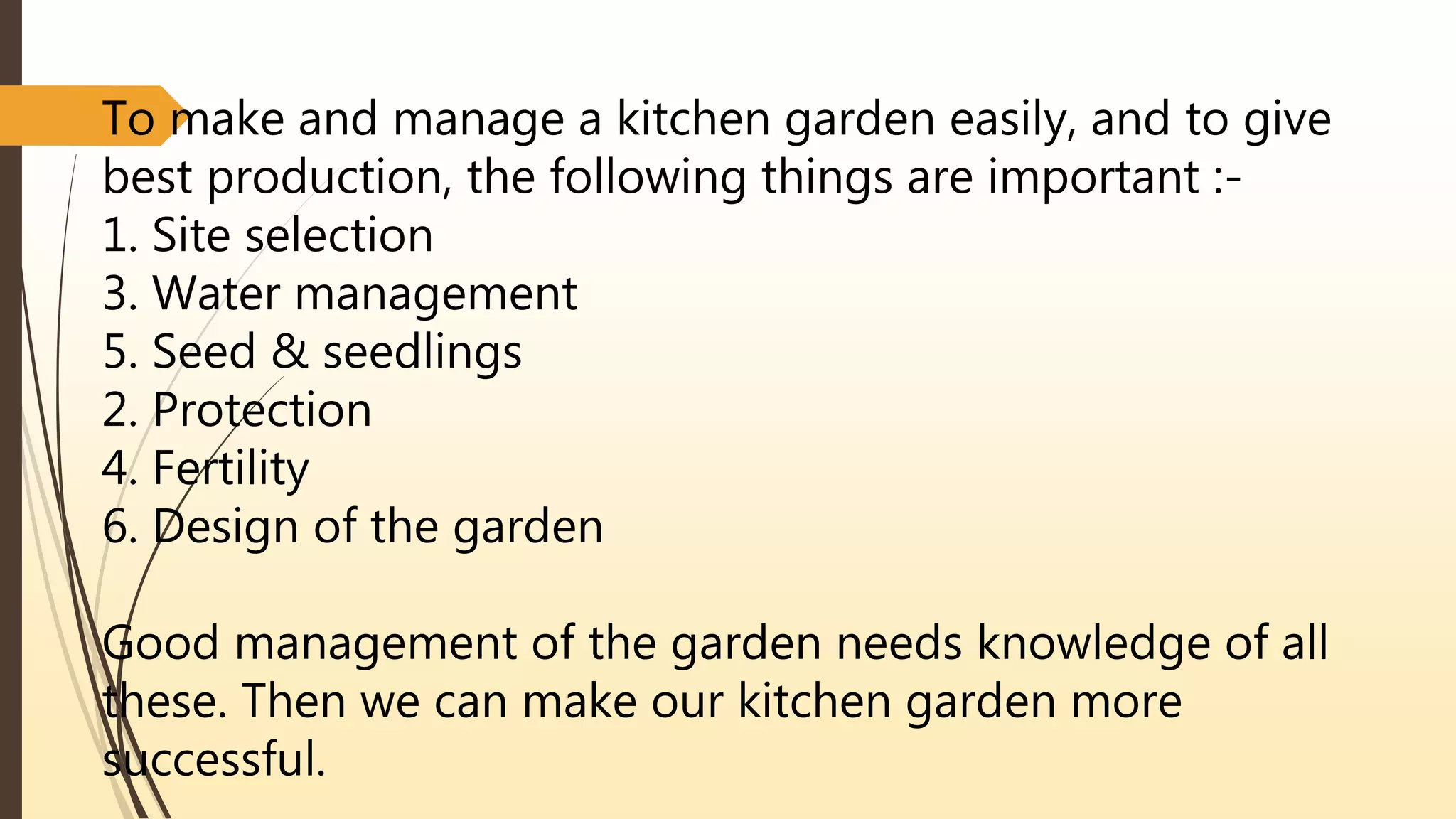 Kitchen Gardening | PPTX