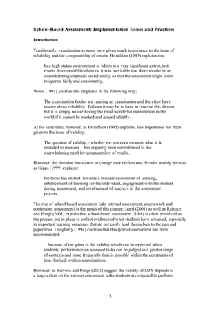 School based assesment | PDF