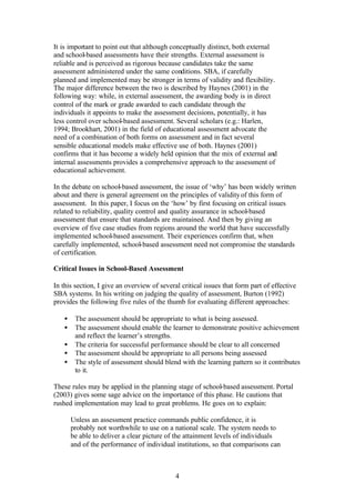 School based assesment | PDF