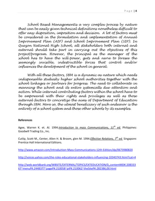 School based management implications to qnhs | DOCX
