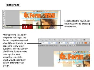 School base magazine production skills | PPT