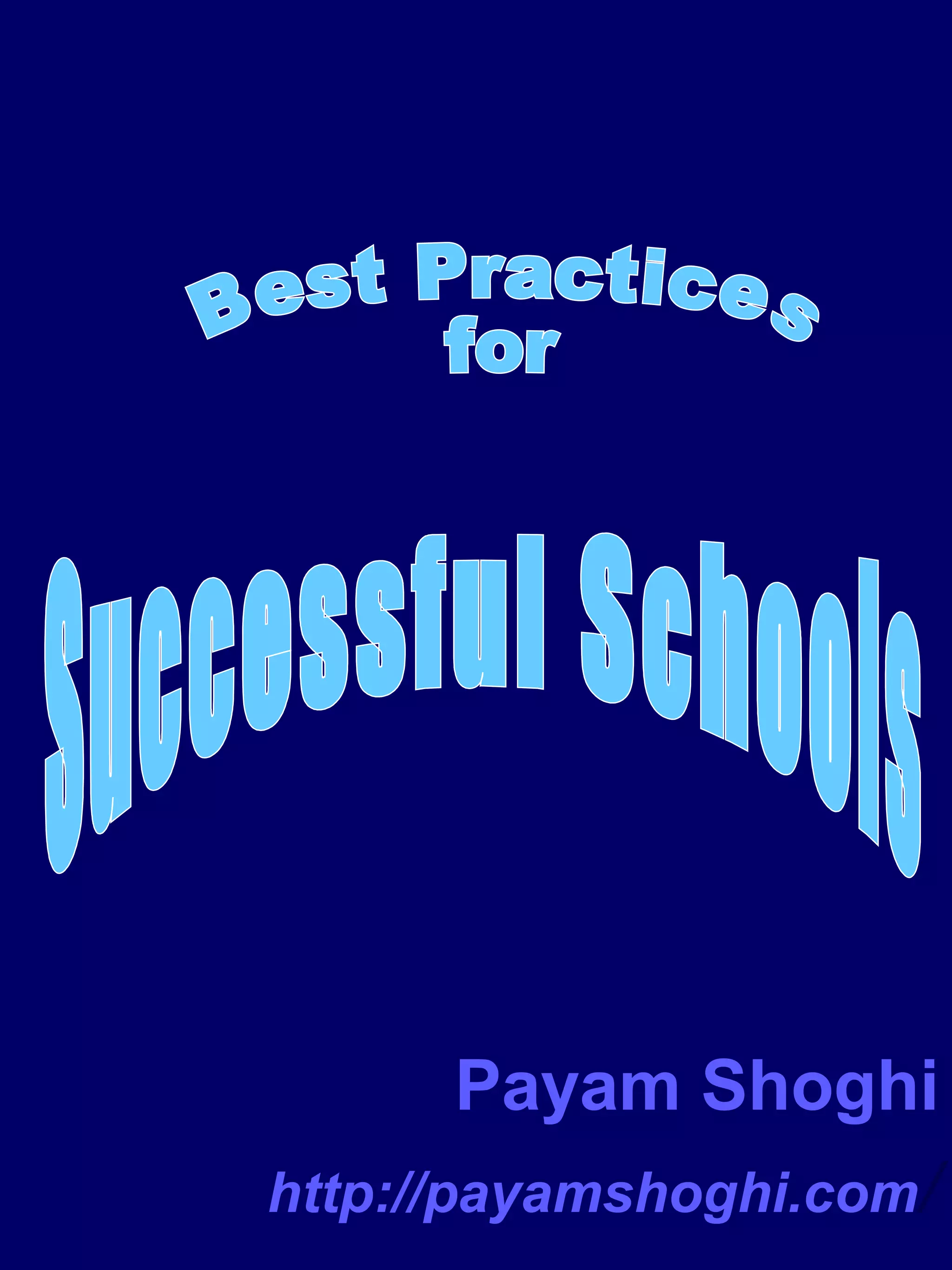 Best Practices for Successful Schools | PPT